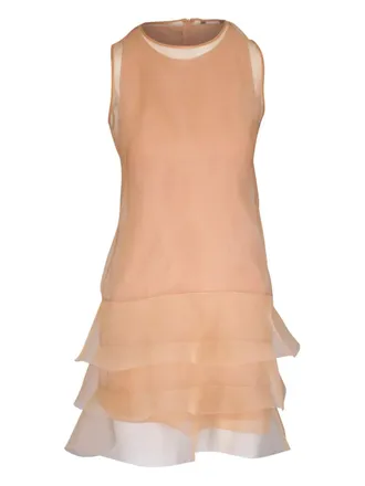 Akris Hatband Waves Kleid - Nude