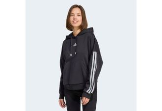 adidas Kapuzensweatshirt HOLIDAY 3-STREIFEN FLEECE HOODIE