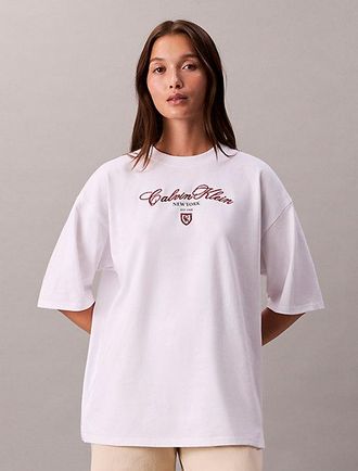 Calvin Klein T-shirt relaxed avec logo script graphique