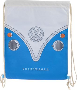 Puckator Volkswagen Bulli VW Bus T1 Blauer Kordelzugbeutel