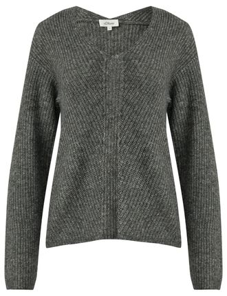 s.Oliver Pullover mit V-Ausschnitt