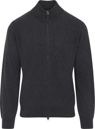 Canali Homme, Pulls, Gris, Taille: M Pull en laine cachemire
