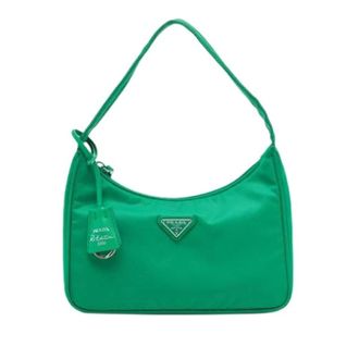 Prada Sac bandouli&egrave;re Pre-owned en nylon - Femme - Pre-owned - Vert - Taille: ONE Size