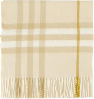 Burberry Tücher & Schals - Finely Woven Beige Scarf With Smooth Texture - Gr. unisize - in Beige - für Damen