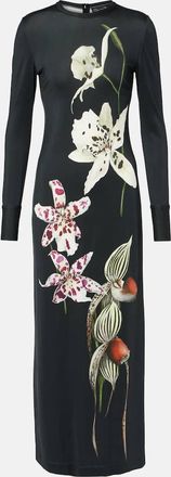 Oscar De La Renta Maxikleid aus Jersey