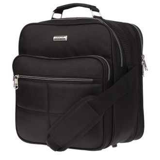 Christian Wippermann Arbeitstasche Herren - Strapazierfähige 1680D Nylon Tasche mit Trolleyhalterung, Verstellbarer Tragegurt bis 150cm, DIN-A4 Kompatibel, Wasserabweisend