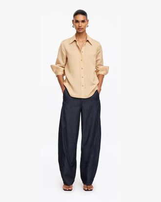 Arket Jeans Mit Barrel Legs -Blau