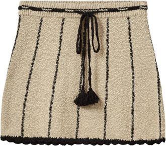 The Garment Femme, Jupes, Beige, Taille: 34 FR Short Skirt