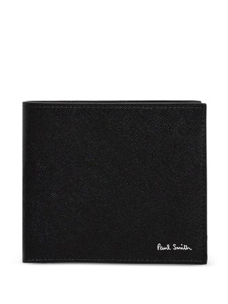 Paul Smith portefeuille en cuir - Noir