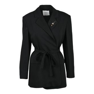 Marella Cutout Blazer Destrutturato - - Jackets - Damen - Schwarzk - 2XS