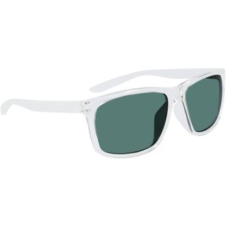 Nike Chaser Ascent Quadratischer Rahmen-Sonnenbrille f&uuml;r Herren (Transparent/Gr&uuml;n)