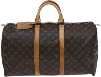Louis Vuitton unisex, Pre-owned, Brun, Taille: ONE Size Sac Keepall Pre-owned
