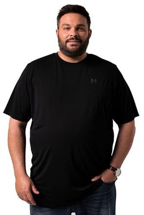 Men Plus Hommes Grandes Tailles L-8XL T-Shirt Thermique Men+. Jersey Chaud &agrave; Fibre Creuse - Jusquau 8 XL Noir 5XL 840051100-5XL