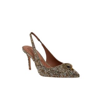 Kurt Geiger Femme, Chaussures, Beige, Taille: 38 EU Escarpin Belgravia &agrave; bride arri&egrave;re