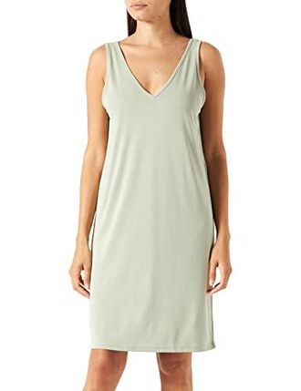 Vero Moda Robe midi sans Manches &agrave; col en V, Desert Sage, S