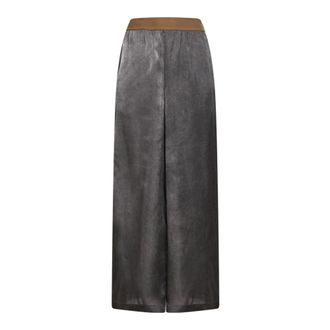 Uma Wang UMA Wang, Femme, Pantalons, Gris, Taille: 40 FR Pansy Wide-leg Pantalons