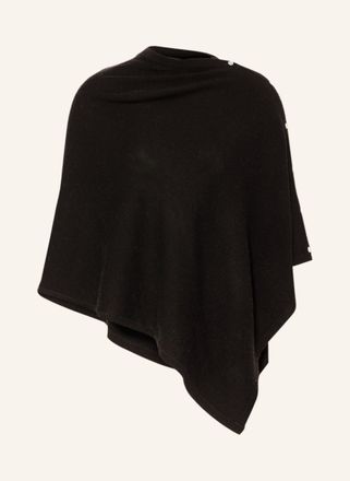 Rosemunde Poncho Mit Cashmere schwarz