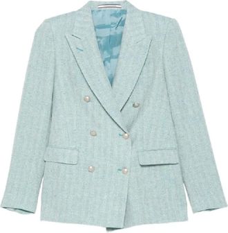 Tagliatore Femme, Vestes, Bleu, Taille: 44 FR Veste Tailleur
