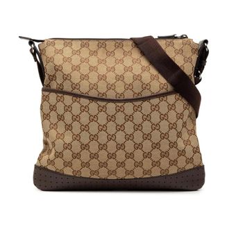 Gucci Sac bandouli&egrave;re Pre-owned - Femme - Pre-owned - Brun - Taille: ONE Size