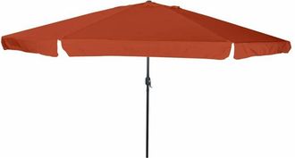 vidaXL Vidaxl - Parasol de jardin Rouge, Noir 395 x 395 x 245 cm