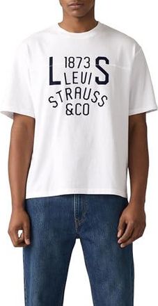 Levi's Lockwood Practice Tee T-Shirt, Two Horse Jersey Bri, M Hommes