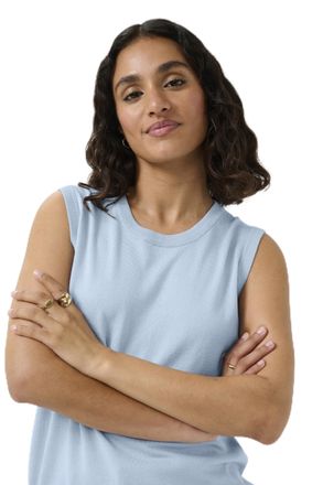 Kaffe Strickpullover KAlizza XL, Soft Chambray XL