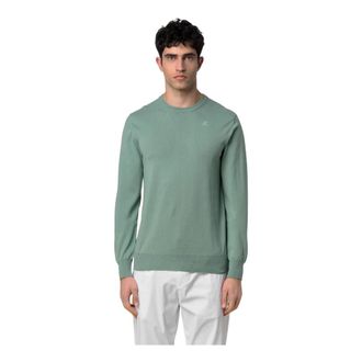 K-Way Maglioncino Sebastien Cotton PS - - Knitwear - Herren - Gr&uuml;n - XL