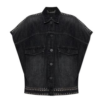 AllSaints Alba Jeanshemd - - Blouses & Shirts - Damen - Schwarzk - XS
