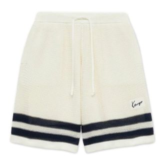 Kenzo Shorts aus Mesh - - Shorts - Herren - Wei&szlig; - S