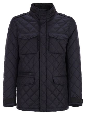 Herno Veste Herno Field avec matelassage en losanges