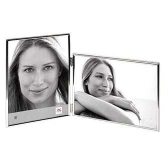 Walther Design Bilderrahmen silber 2X 10x15 cm Chloe Portraitrahmen WD115S