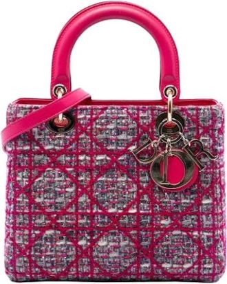 Dior Pre-owned Lady Dior - Femme - Pre-owned - Rose - Taille: ONE Size