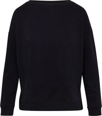 Comma Sweatshirt Sweatshirt Weiches Sweatshirt mit Logo-Stickerei