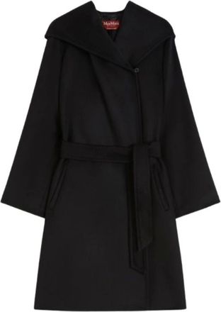 Max Mara Damen, M&auml;ntel, Schwarzk, 3XSGr&ouml;&szlig;e
