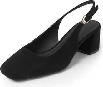 Aerosoles Izara pour femme, Noir/imitation daim, 38.5 EU