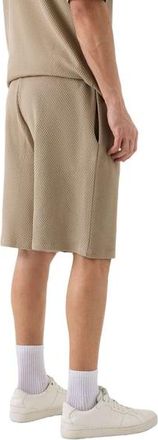 Guess Short &agrave; taille &eacute;lastiqu&eacute;e en maille de coton