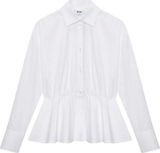 Msgm Msgm, Femme, Blouses et Chemises, Blanc, Taille: 40 FR Shirt