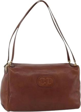 Dior Sac bandouli&egrave;re vintage Pre-owned - Femme - Pre-owned - Brun - Taille: ONE Size