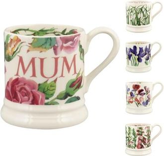 Emma Bridgewater gro&szlig;e Tasse 1/2 Pint, Keramik Kaffeetasse gro&szlig; - Steingut Tasse, Cappuccino, Latte, Kaffee, Teetasse - Sch&ouml;ne Tassen, Geburtstagsgeschenk - Kaffeebech