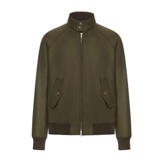 Baracuta G9 Melton Jacke - - Jackets - Herren - Gr&uuml;n - XS
