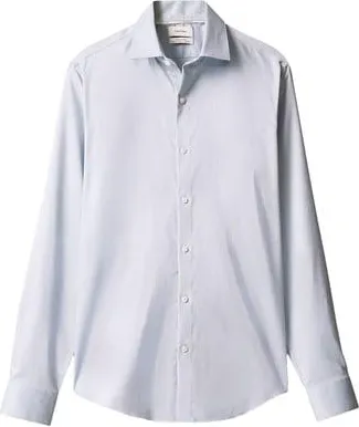 Calvin Klein Chemise slim en coton m&eacute;lang&eacute;