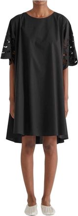 Meimeij Femme, Robes, Noir, Taille: 40 FR Abito Oversize