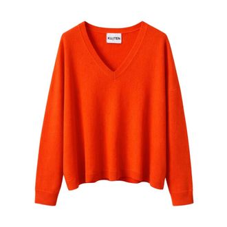 Kujten Kujten, Damen, Strickwaren, Rot, ONE SIZEGr&ouml;&szlig;e