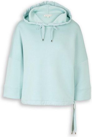 Tom Tailor Sweatshirt Strick & Sweatshirts Hoodie Sweatshirt aus Scuba