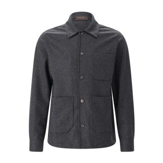 FILIPPO DE LAURENTIIS Overshirt - - Jackets - Herren - Grau - L