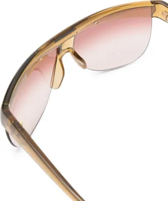 Chlo&eacute; Gradient Lens Sunglasses - Amber