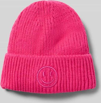 Kurt Beines M&uuml;tze mit Motiv-Stitching Modell Smiley Hat