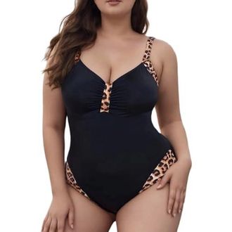 Generic Maillot de bain une pi&egrave;ce pour femme - Couleur unie - Rembourr&eacute; - Athl&eacute;tique - S&eacute;chage rapide - Monokini f&eacute;minin - Dos nu - V&ecirc;tement de plage d&eacute;t&eacute;, No