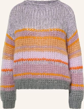 Maiami Maiami Pullover Mit Mohair lila