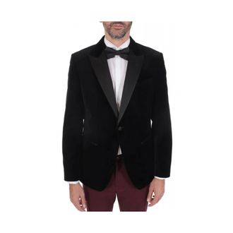 HUGO BOSS Hutson Smoking Jacket - - Jackets - Herren - Schwarzk - XL